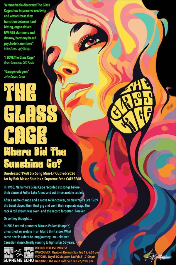 THE GLASS CAGE – Where Did The Sunshine Go? (2026, LP, Supreme Echo ...